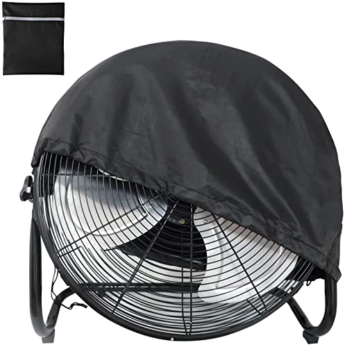 Tenot Outdoor Fan Cover Dust-proof, Heavy Duty Outdoor Fan Covers Waterproof Uv-resistant, Electric Fan Cover for 20 Inch Industrial Floor Fan