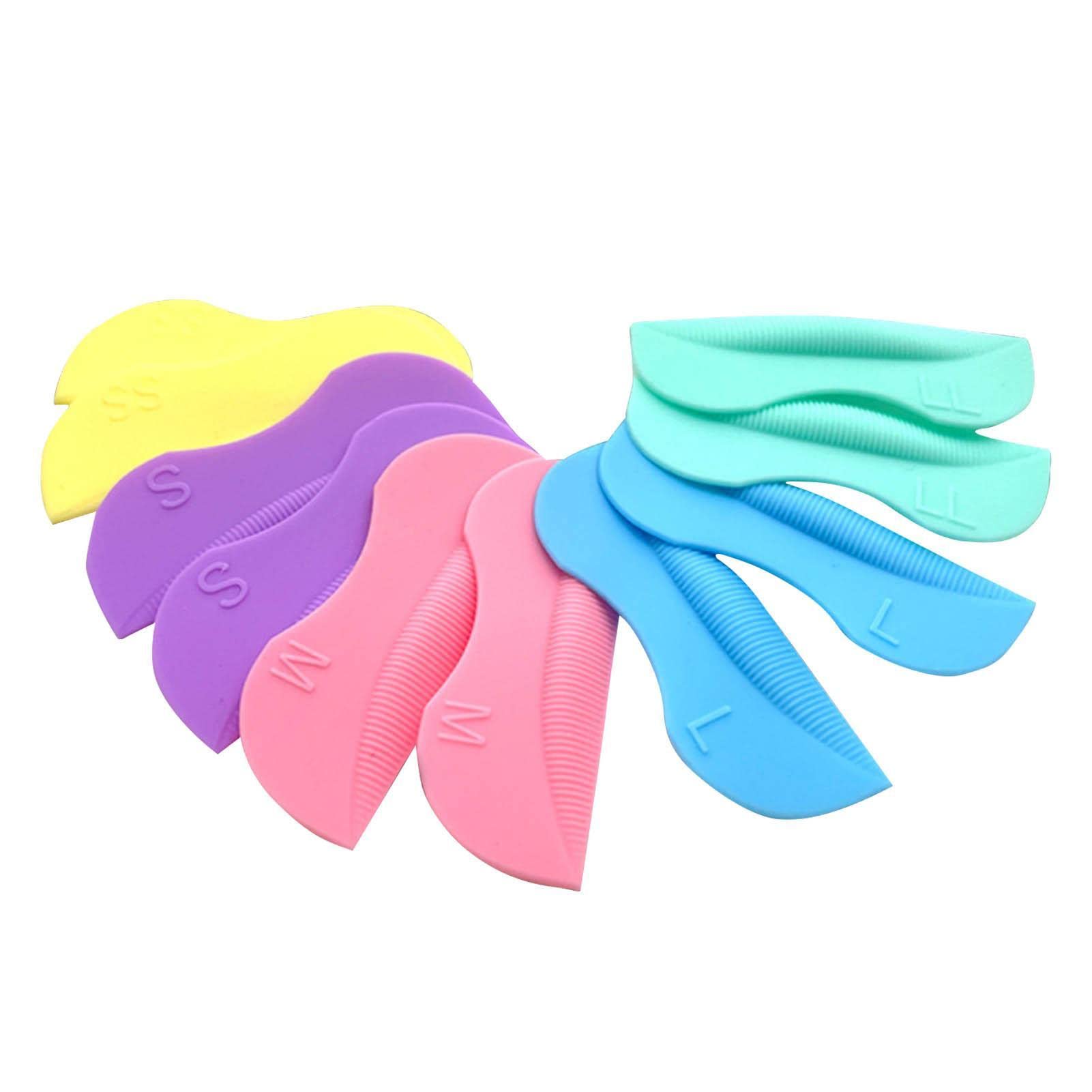 Eyelash Perm Pads, Reusable Eyelash Perm Silicone Pads - Environmentally Female Cosmetics Makeup for Personal Eyelash Curling, Beauticians, and Beauty Salons