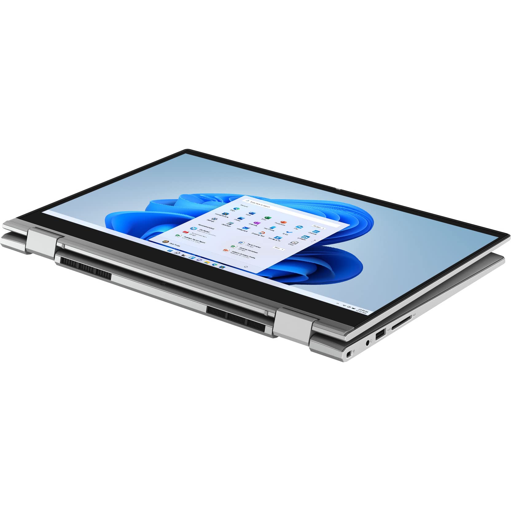Dell Inspiron 14 5406 2-in-1 14" Touchscreen Business Laptop, Intel i3-1115G4 (Beat i5-10210U), 64GB DDR4 RAM, 2TB PCIe SSD, Backlit Keyboard, Bluetooth 5.1, WiFi 6, Platinum Silver, Windows 10 Pro
