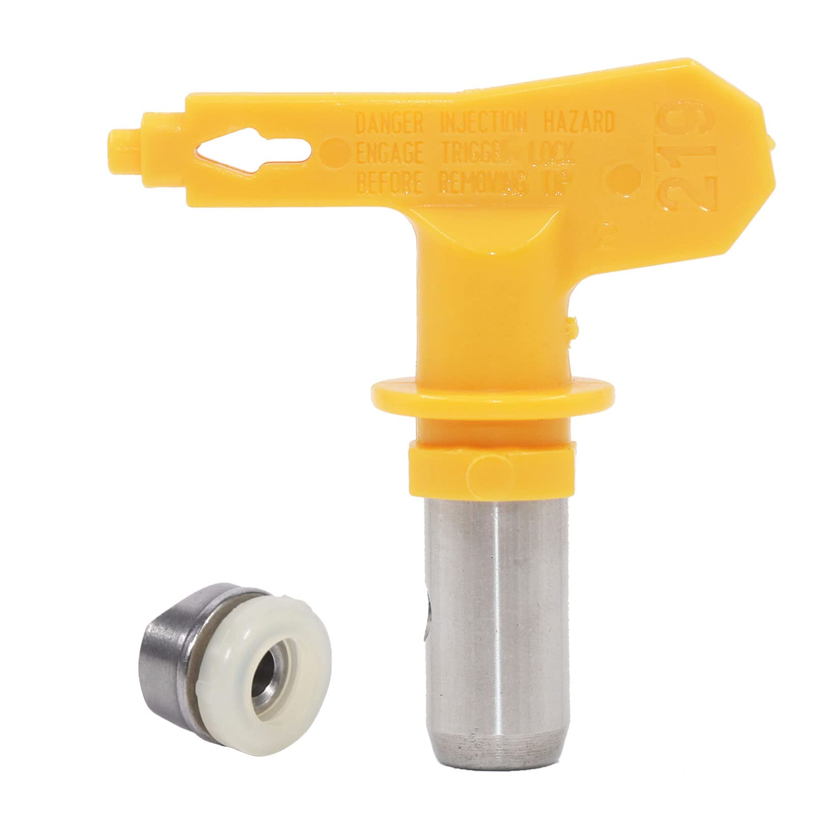 Jewboer 5 Pieces Airless Paint Sprayer Tips for Airless Sprayer, 515 Spray Tip Nozzle