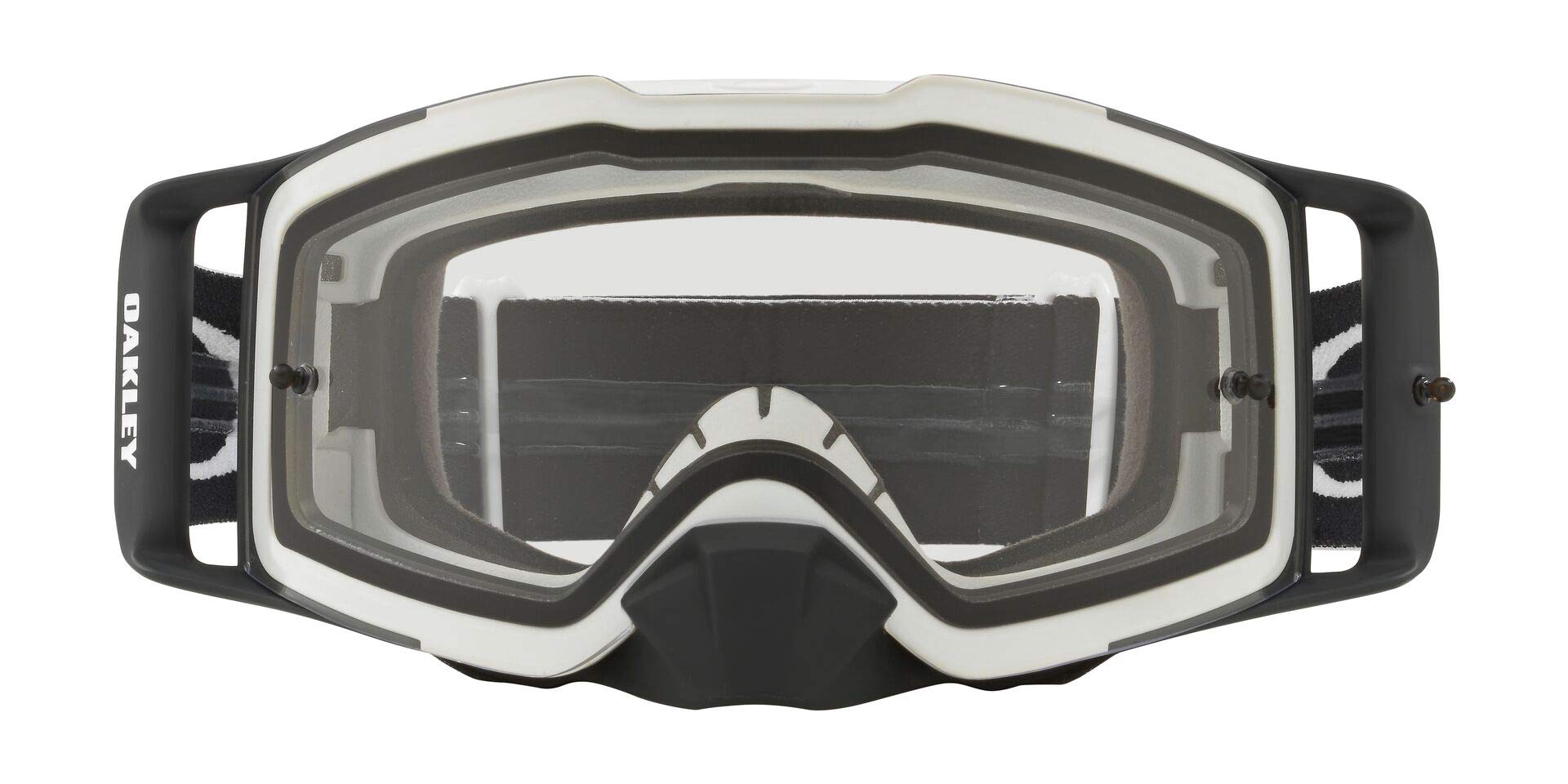 Oakley OO7087-05 Unisex-Adult Goggles (White, Large)