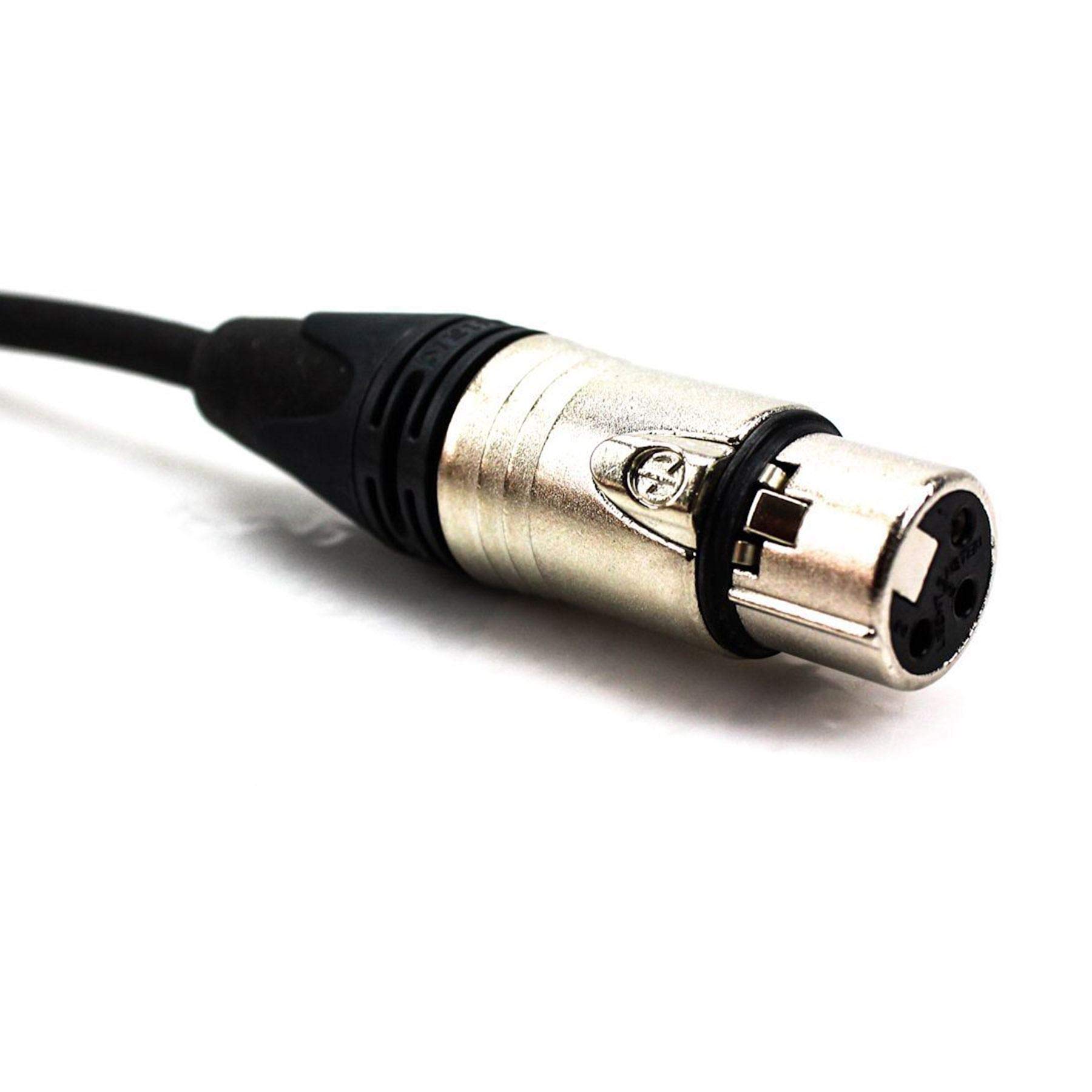 Pro Co Sound Excellines 10' XLR (M) to XLR (F) Lo-z Microphone Cable, 2x 24 Gauge