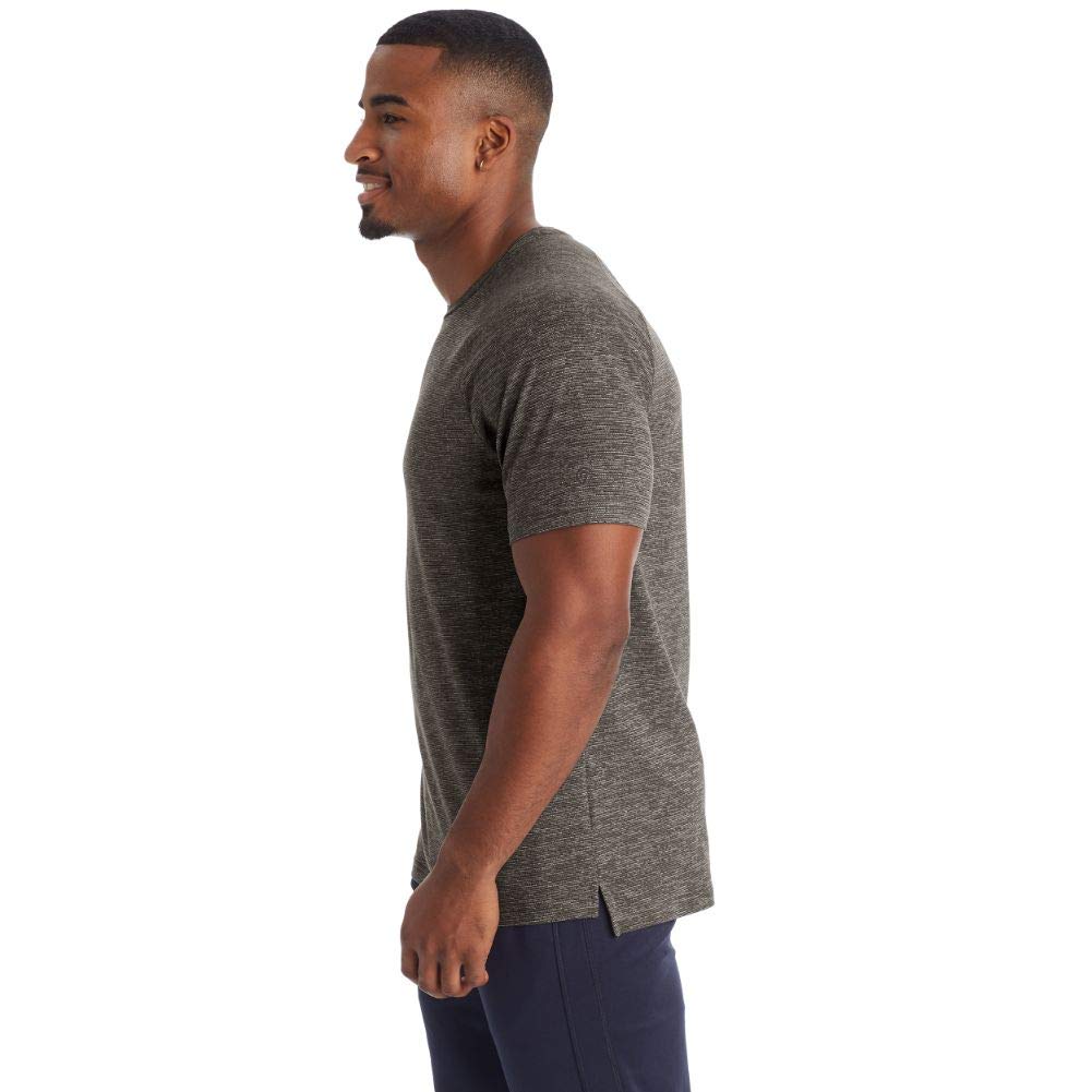 C9 Champion Men's Elevated Training Tee, Green Luck Heather, M