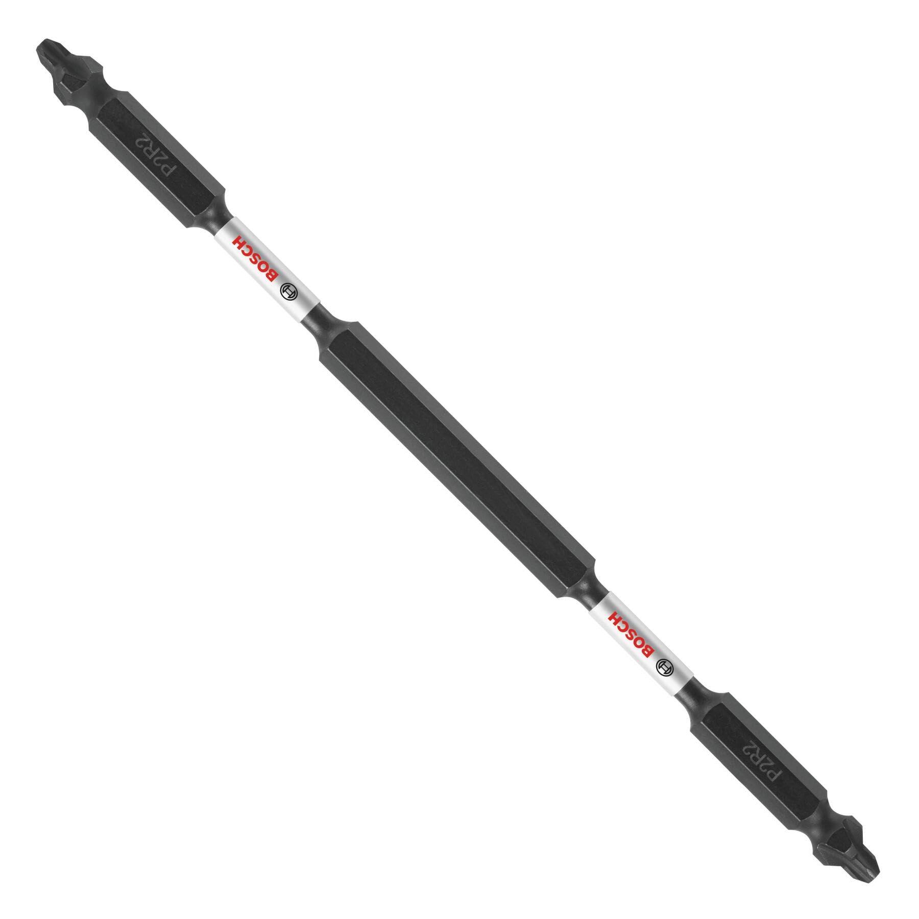 BOSCH ITDEP2R23501 1-Piece 3-1/2 In. Phillips/Square #2 Impact Tough Double-Ended Screwdriving Bit