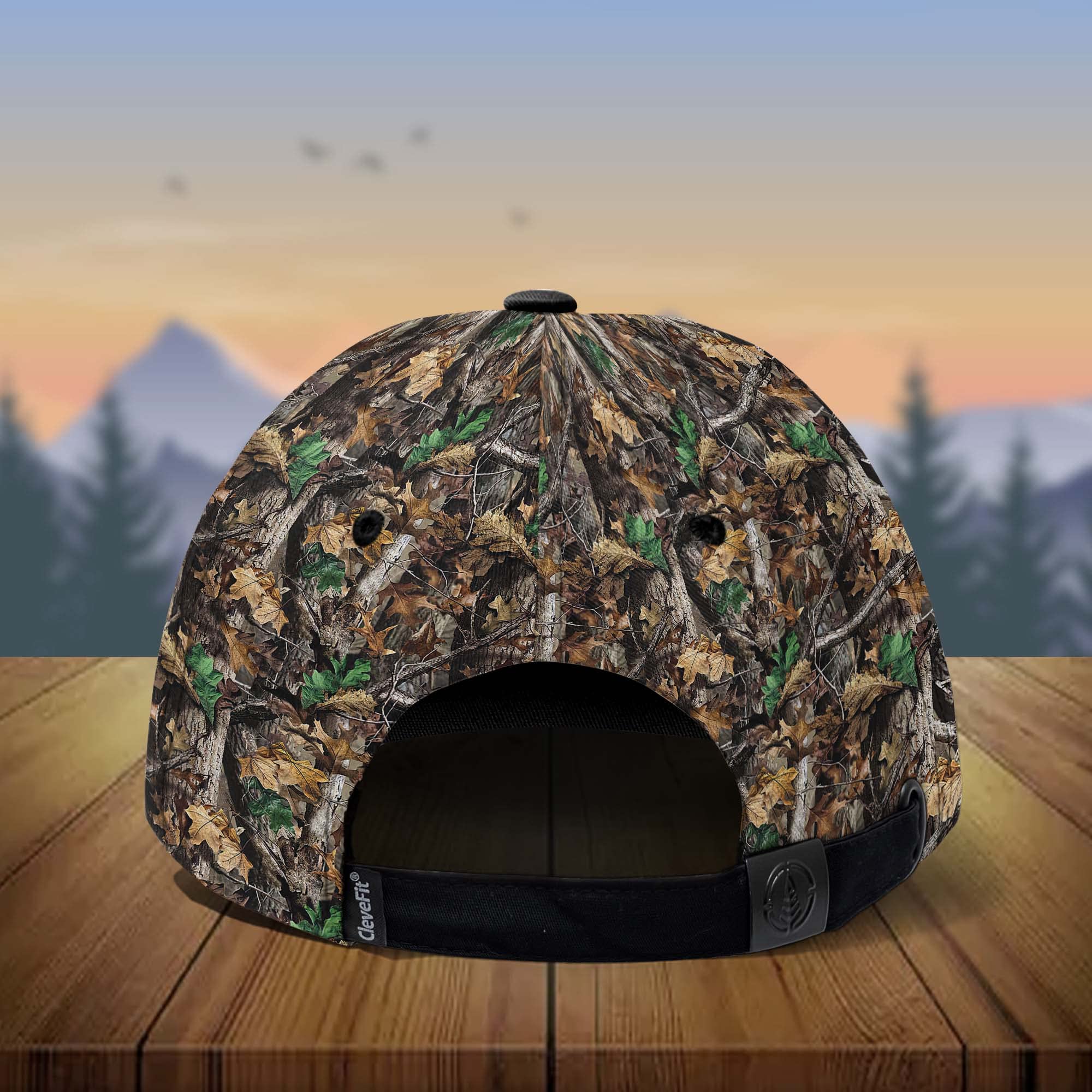 CleveFit Deer Hunting Baseball Cap Adjustable, Steel Buckle, Dad Hat One Size Fit All, Unique Design Outdoor Hat Unisex (TDNH140601MH)