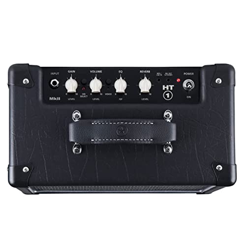 Blackstar HT-1R MKII 1 Watt Electric Guitar Valve Combo Amplifier Black with Built-in Reverb Direct USB Recording