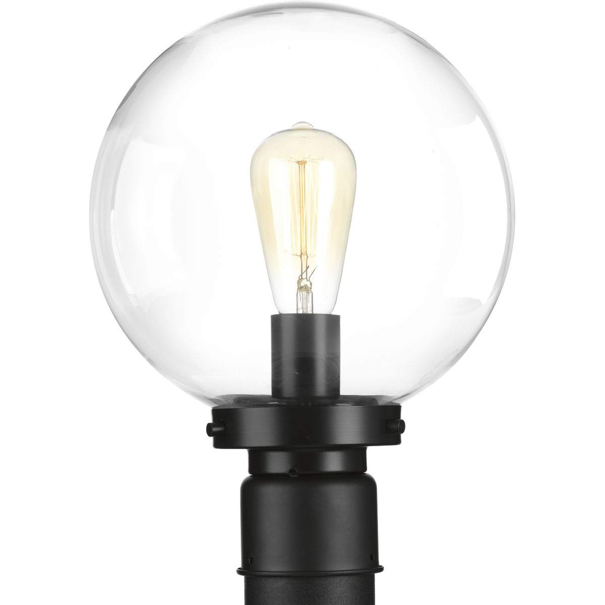 Progress Lighting P540007-031 Globe Lanterns Outdoor, Black