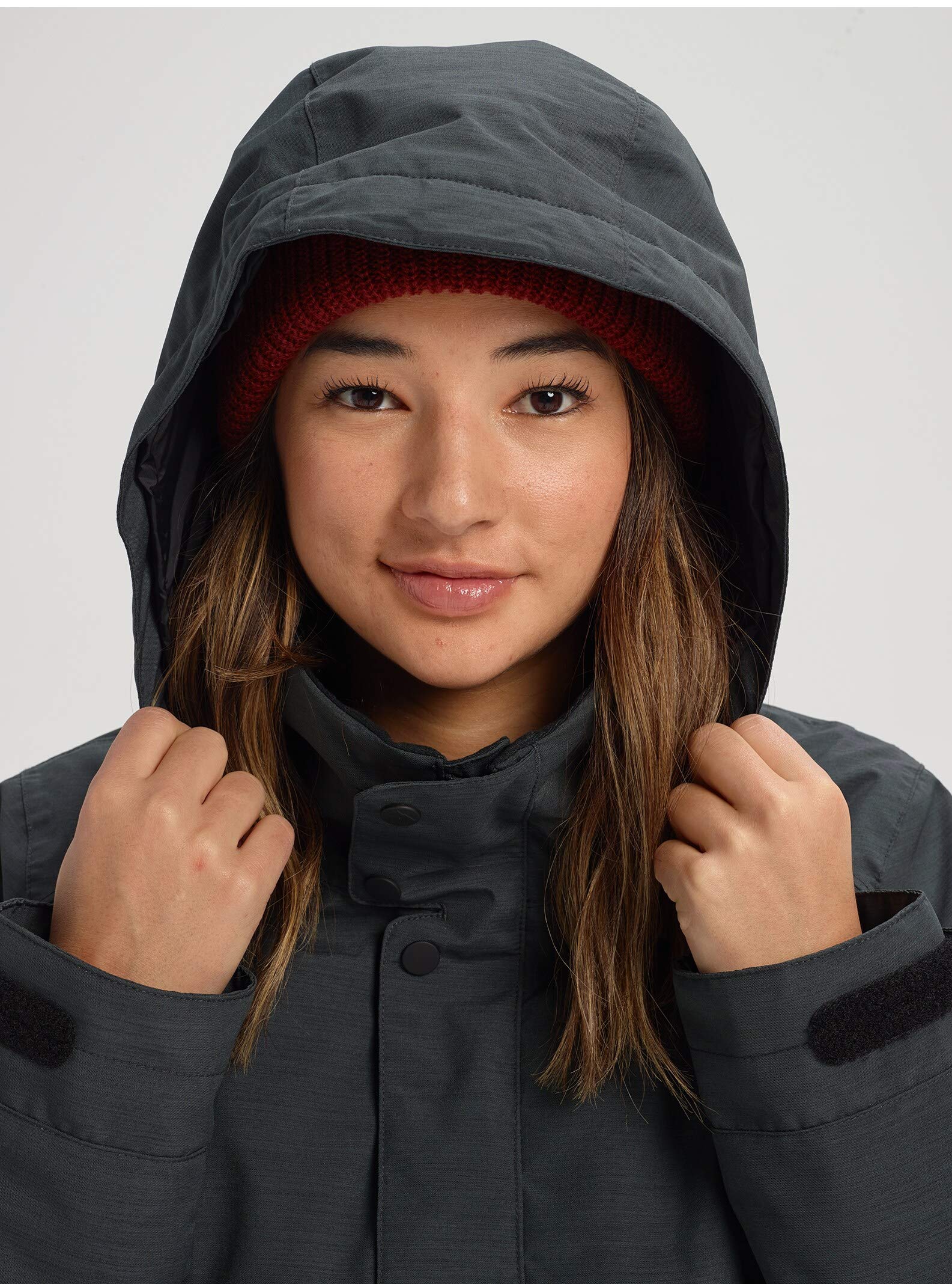 Burton Womens Jet Set Jacket, True Black Heather New , Large