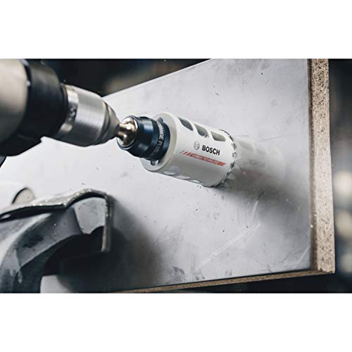 Bosch Professional 2608594183 8-Piece Tungsten Carbide Hole Saw Endurance for Heavy Duty Universal Set (ØØ 22/25 / 35/40 / 51/68 mm, Drill Accessories)