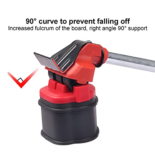 Furniture Movers, Adjustable Height Heavy Duty Furniture Lifter with 4 Sliders 150KG Load Capacity for Sofas, Couches and Refrigerator (Red)