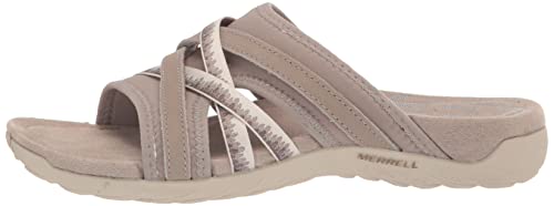 Merrell womens Terran 3 Cush Slide Sandal, Moon, 9 US