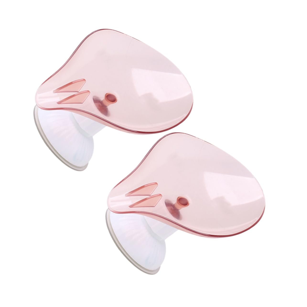 Cabilock 2pcs Soap Box Soap Drip Tray Wall Soap Dispenser Tray Wall Soap Dispenser Bracket Drain Soap Container Wall Hand Soap Dispenser Wall Soap Rack Foam Soap Shelf Plastic Tub to Rotate
