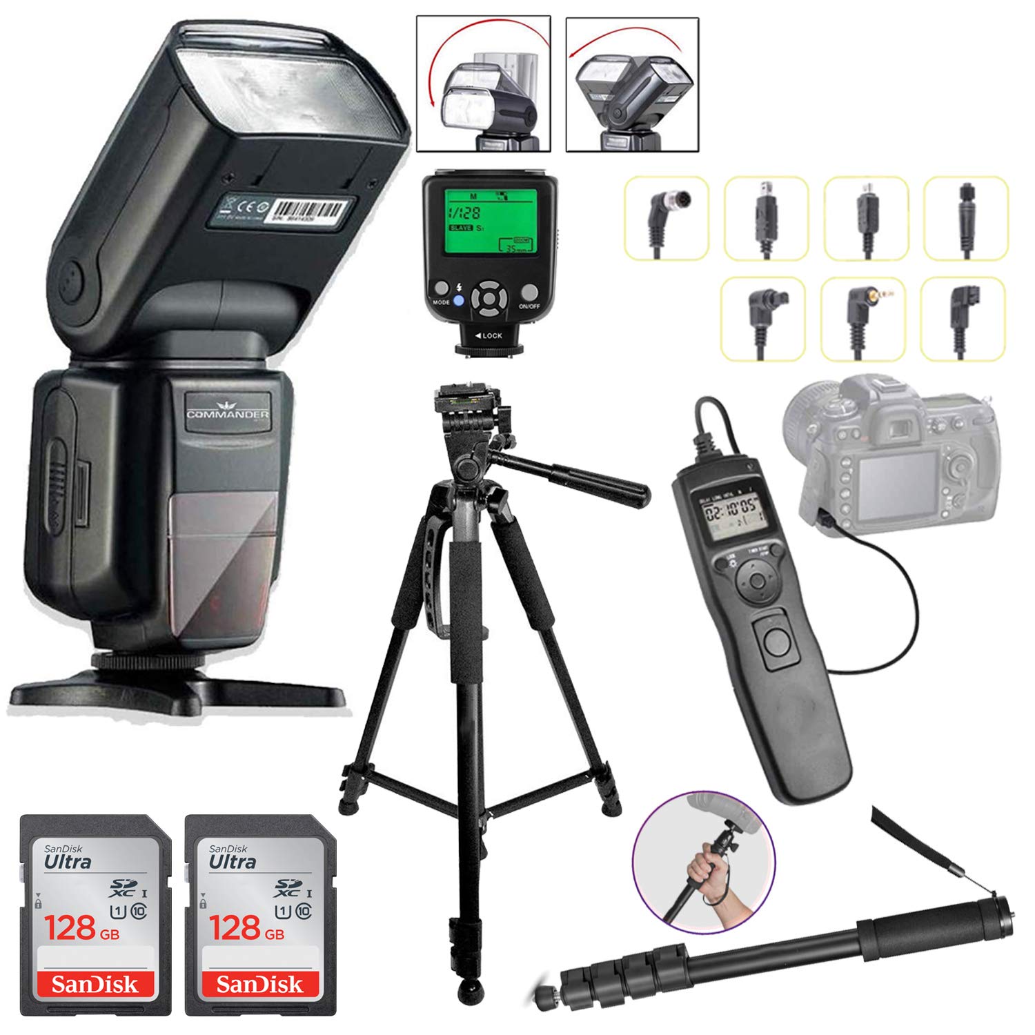 Canon EOS 6D Mark II DSLR Camera (Body Only) w/Canon BG-E21 Battery Grip + 2X Canon Battery Bundle Includes 256GB Memory, TTL Flash, Backpack, Pro Mic, Timer Remote, Photo Software Package & More