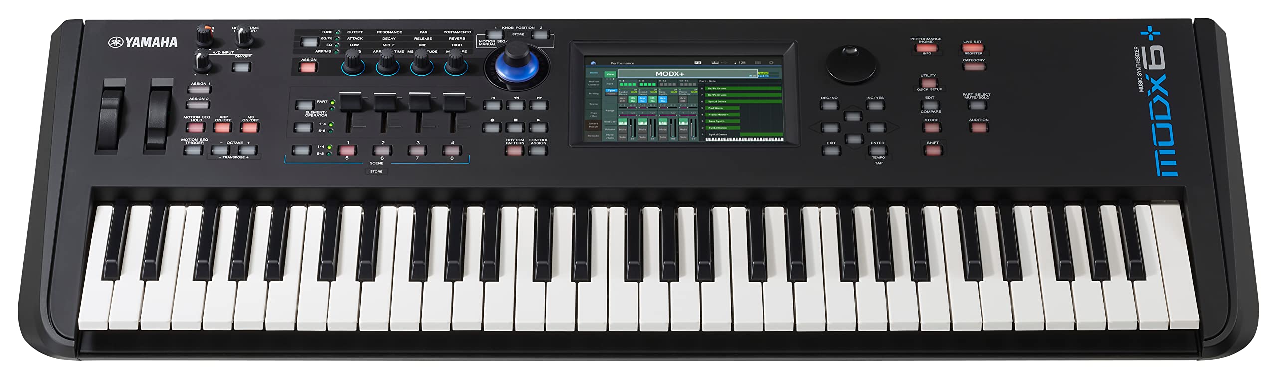Yamaha MODX6+ 61-Key Synthesizer Workstation , Black