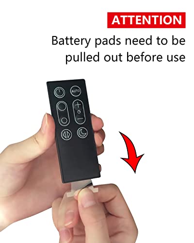 Replacement Remote Control 967400-01 for Dyson Pure Cool Link DP01 DP03 Purifying Fan Model (with Magnetic and Built-in Battery)