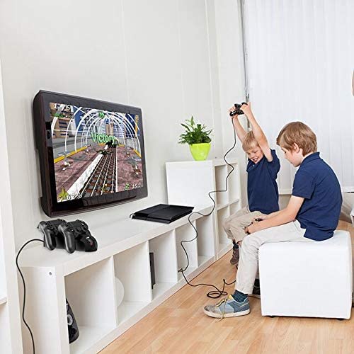 PS4 Controller Charger Charging Station, YCCSKY Wireless PS4 Chargers Controller PS 4 Twin Charger Charging Dock Station Stand PS4 Charger for PS4/PS4 Pro/PS4 Slim Controller, Black