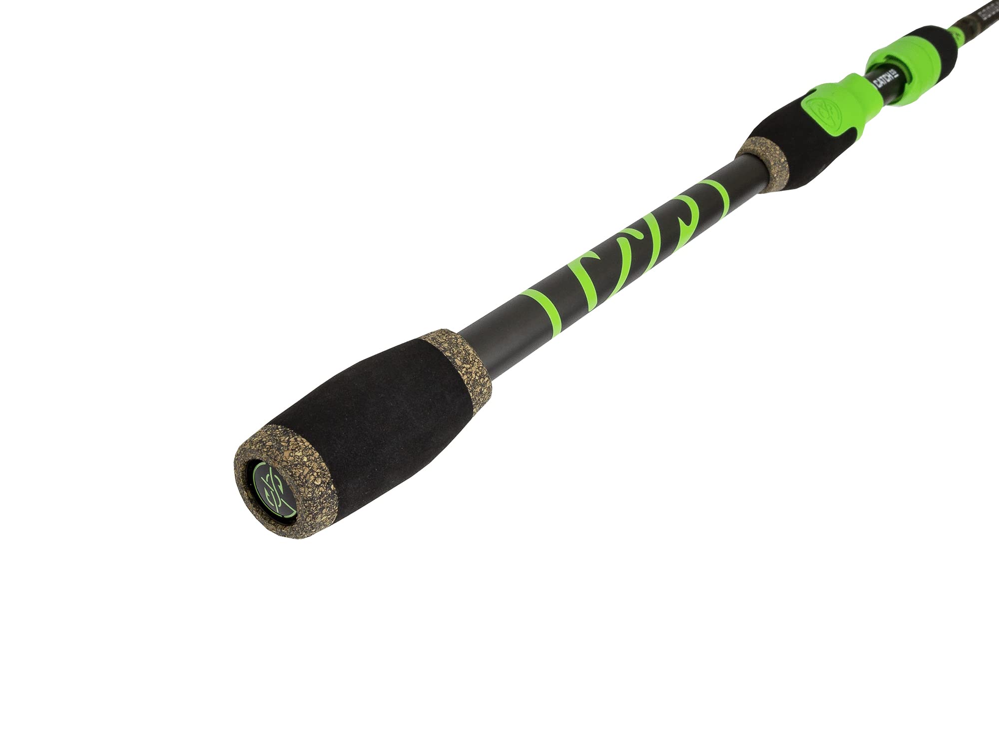 Catch Co Googan Squad Green Series Muscle Casting Rod | 7' 5" | Heavy Power | Extra Fast Action | Baitcasting Fishing Rod | 1 Piece