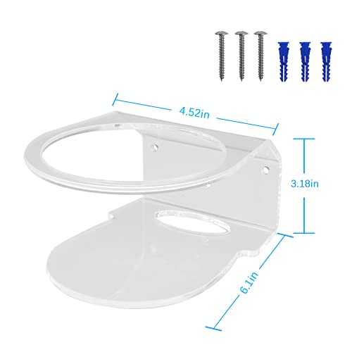 VOMENC Wall Mount Holder for TP-Link Deco XE75/XE75 PRO Compatible with TP-Link Deco(XE75/XE75 PRO ) Whole Home Mesh WiFi System Mount (2-Pack)