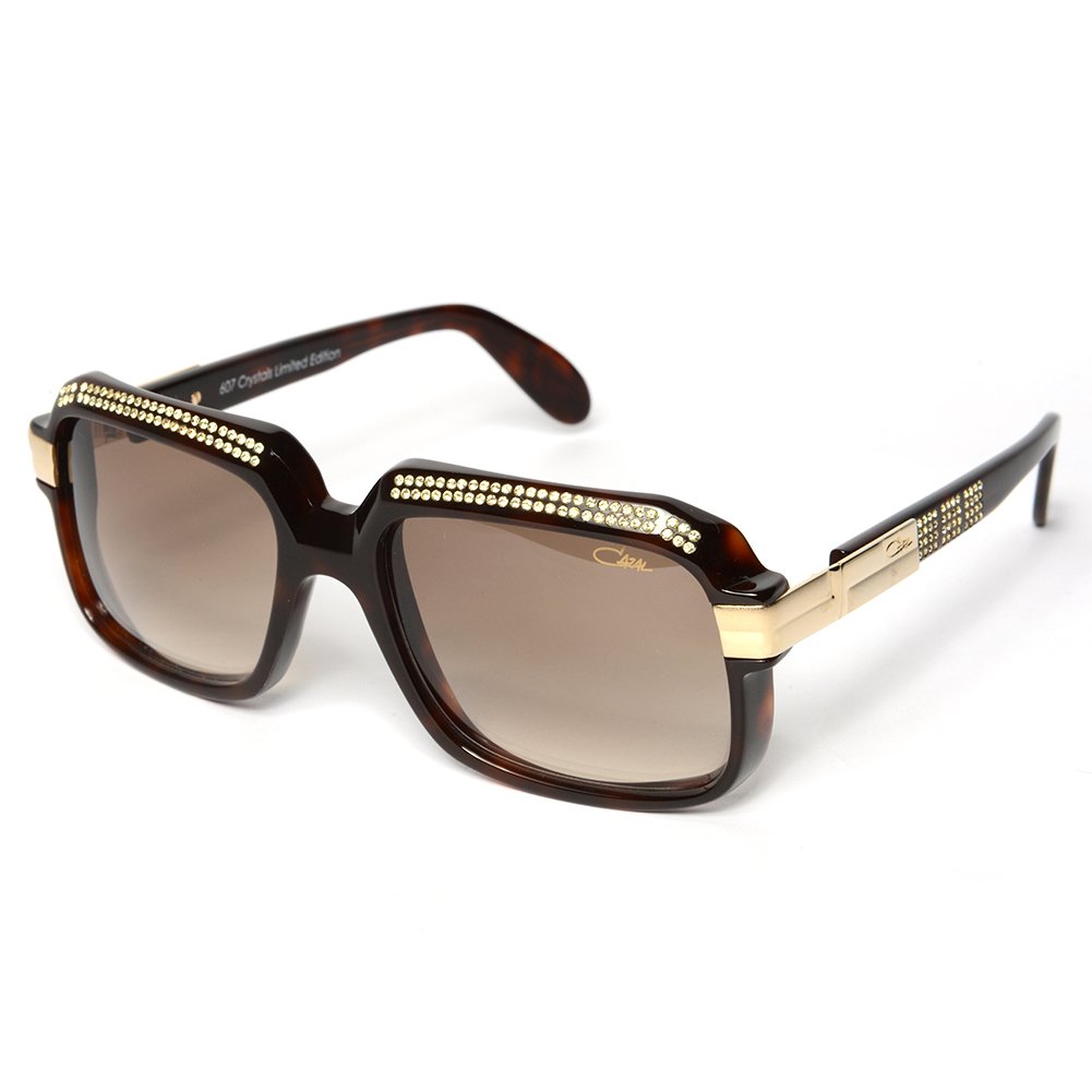 Cazal 607/3 Sunglasses 607 Diamond Legend Brown (504) Authentic New