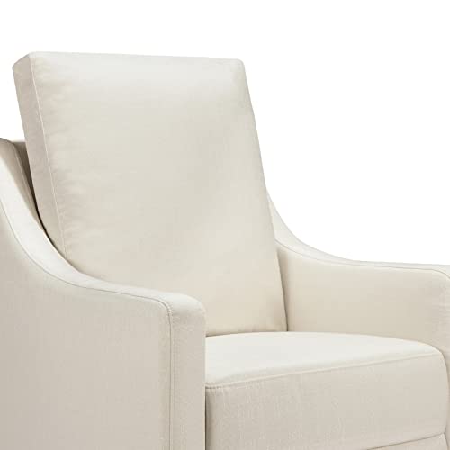 DaVinci Field Swivel Glider in Cotton Weave, Greenguard Gold Certified