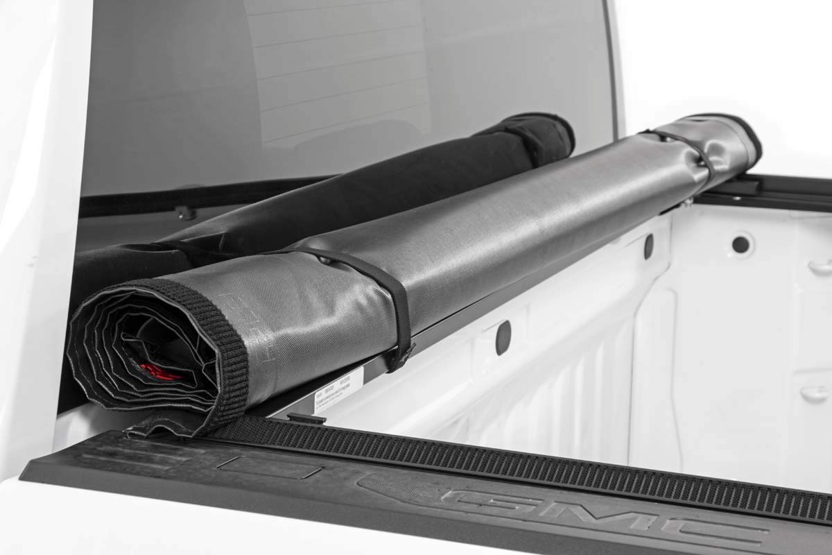 Rough Country Soft Roll-Up Bed Cover for 19-22 Chevy/GMC 1500 | 5'9" - 48120580