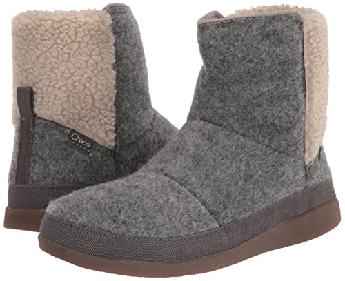Chaco Women's Revel Tall Fashion Boot, Grey, 8