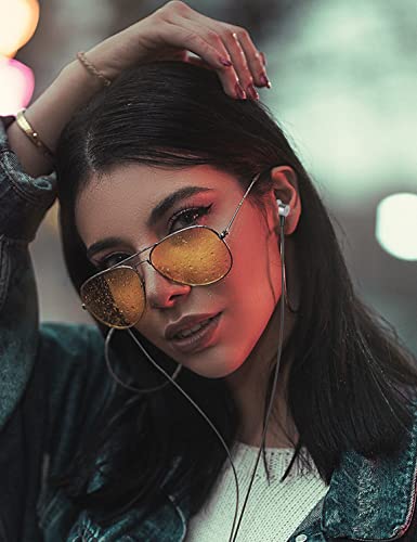 MAS CARNEY TI3 Wired USB Type C Headphones, USB C Earbuds, in-Ear Earphones with Microphone for Samsung S20, Huawei P30 P40, Oppo, Honor, Google Pixel and Other Smartphones with Type-C Interface