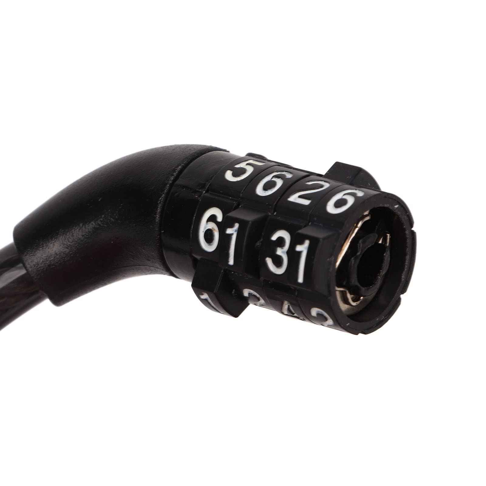 Chain Lock Combination, Manganese Steel Not Changeable Password Secure Drill Resistant Bike Cable Lock for Lawnmowers
