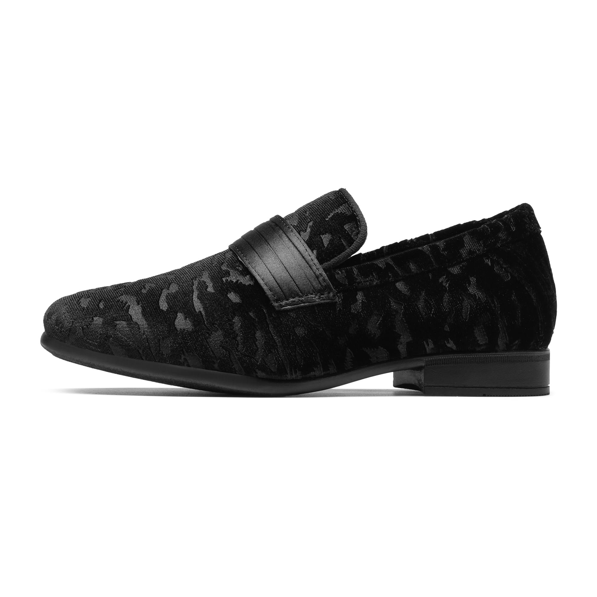 Bruno Marc Boy's Dress Formal Tuxedo Shoes Slip-on Loafers, Black, Size 10, SBLS2340K