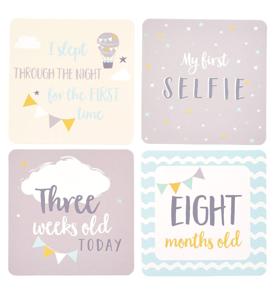 Busy B Baby B Cards - 24 Pack, Neutral