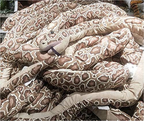 XICHEN DJUNGELSKOG 170 cm Large Plush Toy Cushion boa Constrictor, Glove Doll Snake-Shaped, high-Simulation Burmese Python Cushion