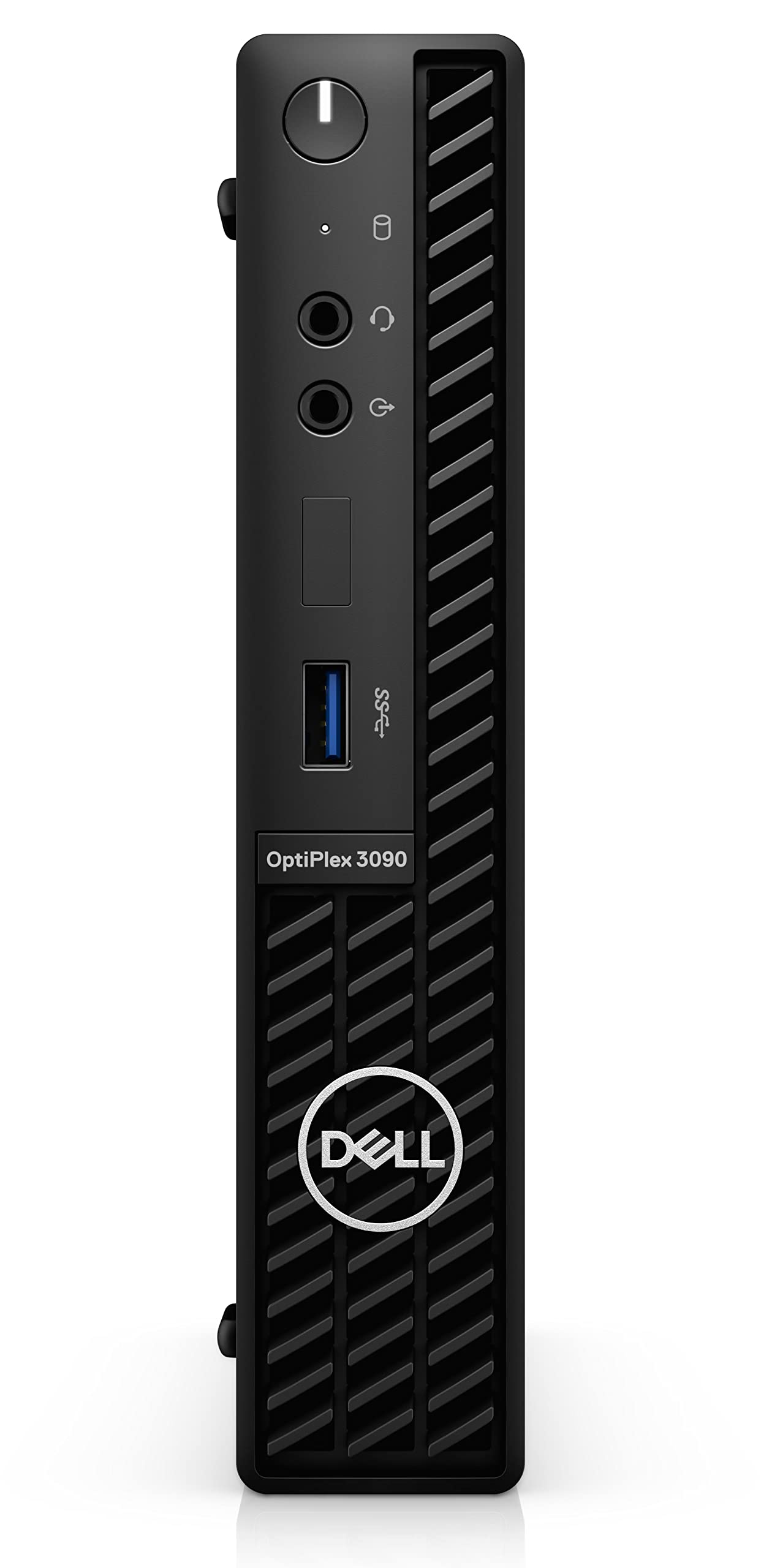 Dell OptiPlex 3090 MFF Windows 10 Pro Business Micro Form Factor Desktop, Intel Hexa-Core i5-10500T up to 3.8GHz, 8GB DDR4 RAM, 256GB PCIe SSD + 1TB HDD, USB WiFi Adapter, RJ-45, Mouse and Keyboard