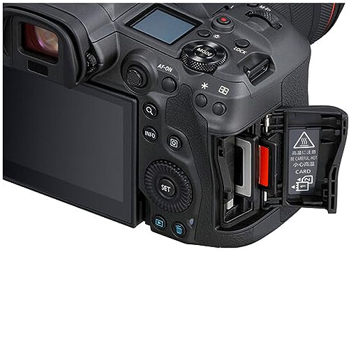 Canon EOS R5 Mirrorless Camera with RF 24-105mm f/4-7.1 is STM Lens + 64GB Memory Card + Tripod + Case & More