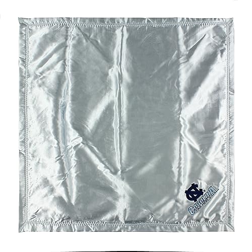 Comfy Feet Everything Comfy North Carolina Tarheels Silky and Super Soft Plush Baby Blanket, 28" x 28"
