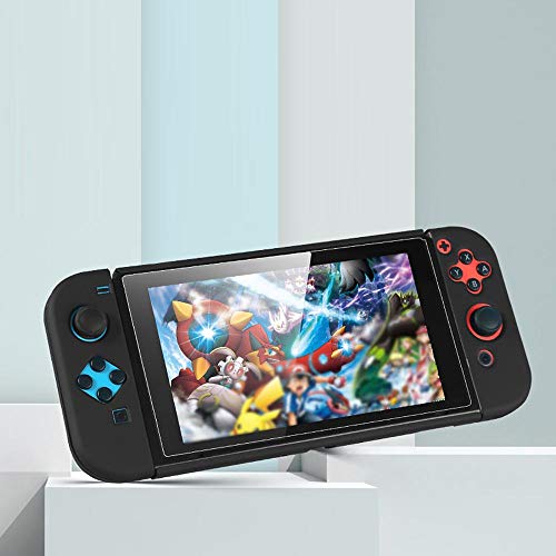 Protective Case Joy Con Controller Shell Hard Housing Full Cover Shell For Nintend Switch Game Console Colorful Shell Blue