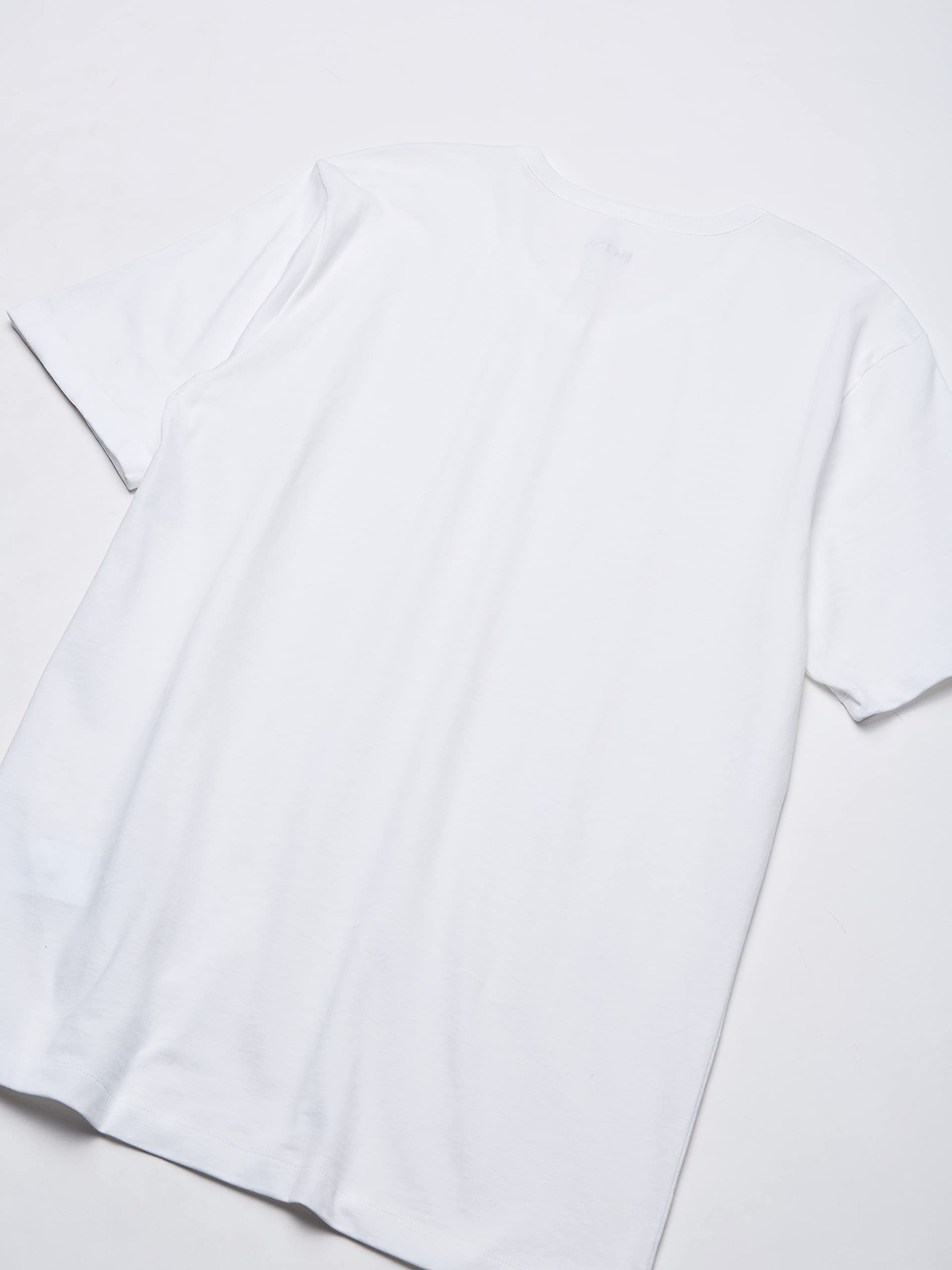 BOSS Mens 3-Pack V-Neck Regular Fit Short Sleeve T-Shirts Undershirt, White, Medium US