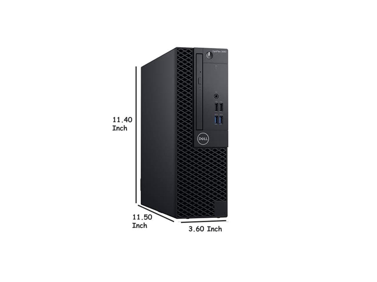 Dell Optiplex 3060 SFF Desktop PC, Intel i5-8500 3.0GHz 6 Core, 16GB DDR4, 256GB SSD, DVD-RW, WiFi, Win 10 Pro (Renewed)
