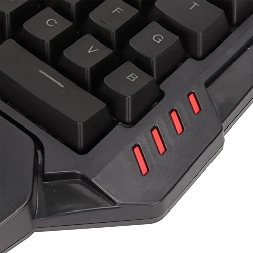 One-Handed Gaming Keyboard, 35 Keys Mechanical Numpad with RGB Backlit, G1/G2 Keys Macro Recording, Wired USB Numeric Keypad, Portable Mini Number Pad