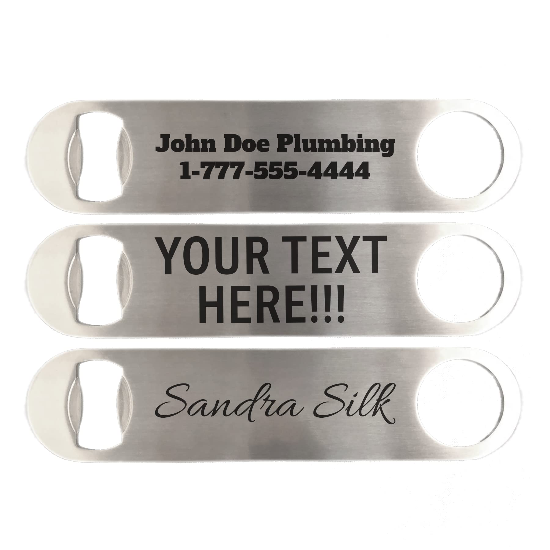 Custom Bottle Opener Personalized Bar Key Speed Bartender Stainless Steel Groomsmen Gift for Men Women Bartenders