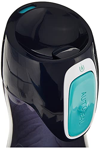 Contigo Trekker Kids Water Bottle with Spill-Proof Lid, 14oz Water Bottle with Leak-Proof Technology, BPA-Free, 2-Pack Navy & Nectarine