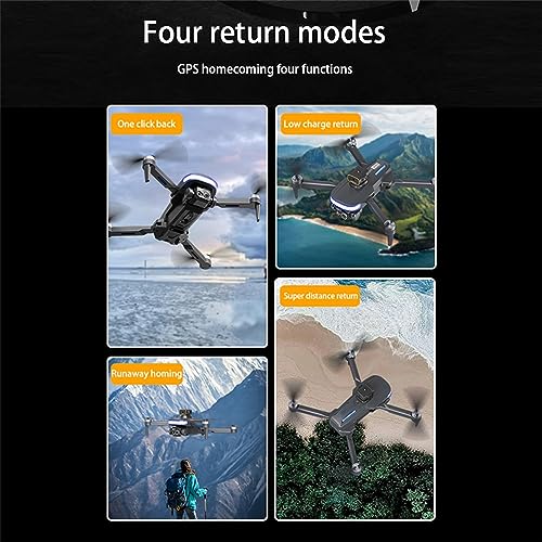 RKSTD Adult And Children Dual Camera Drone With 540° Smart Obstacle Avoidance, HD FPV Camera Mini RC Quadcopter Toy, One Button Start/Return, Altitude Hold, Track Flight