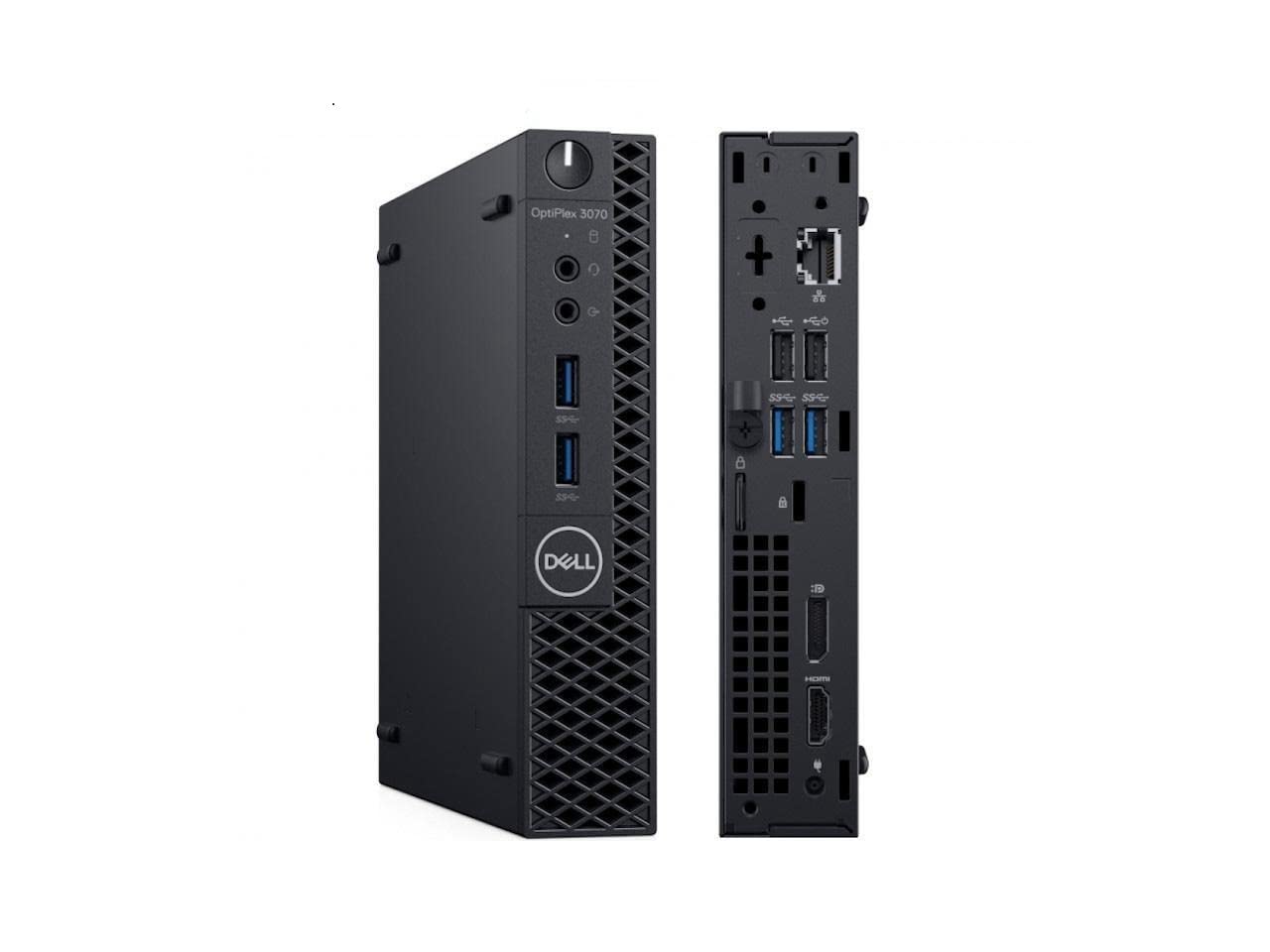 Dell Optiplex 3060 Micro i3, 8100T, 8GB RAM, 128GB SSD, Windows 10 Pro(Renewed)