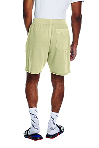 Champion Men's Lightweight Fleece Short, Vintage Dye Country Walnut, Medium