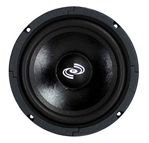 Pyle 2 Pro 8 Inch 360 Watt 8-Ohm Black Driver Mid Range Audio Speakers | PDMR8