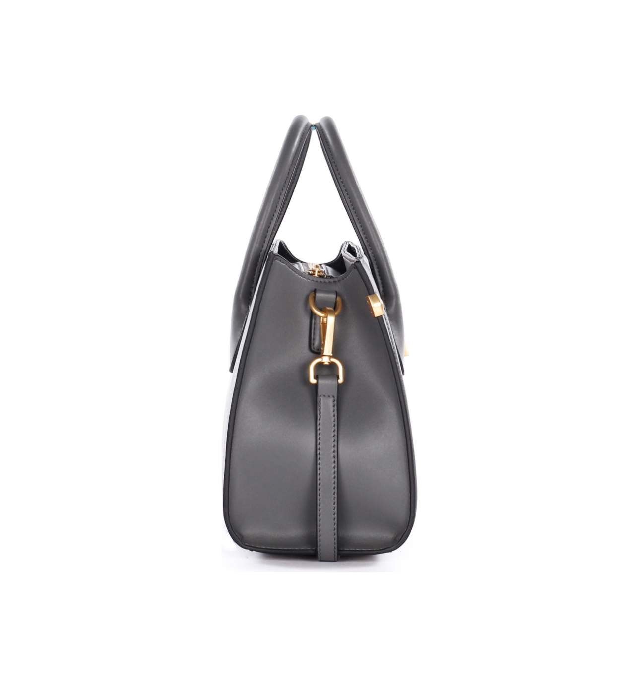 Céline Dion Octave Leather Satchel (Grey)