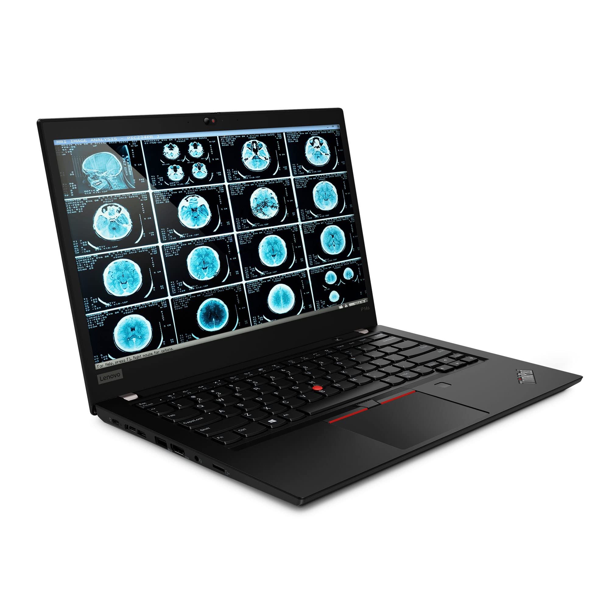 Lenovo ThinkPad P14s Mobile Workstation Laptop for Designer, Architecture, Engineering (14" FHD Touchscreen, AMD 8-core Ryzen 7 Pro 5850U (Beat i7-1165G7), 48GB RAM, 2TB SSD) FP, Win 11 Pro, Black