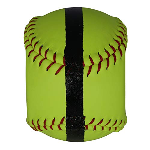 Bownet BN-FP 2-Seam Spin Softball Practice Flat Spin Training Balls [2- Seam Flat Spinner] 12 inch Seamed