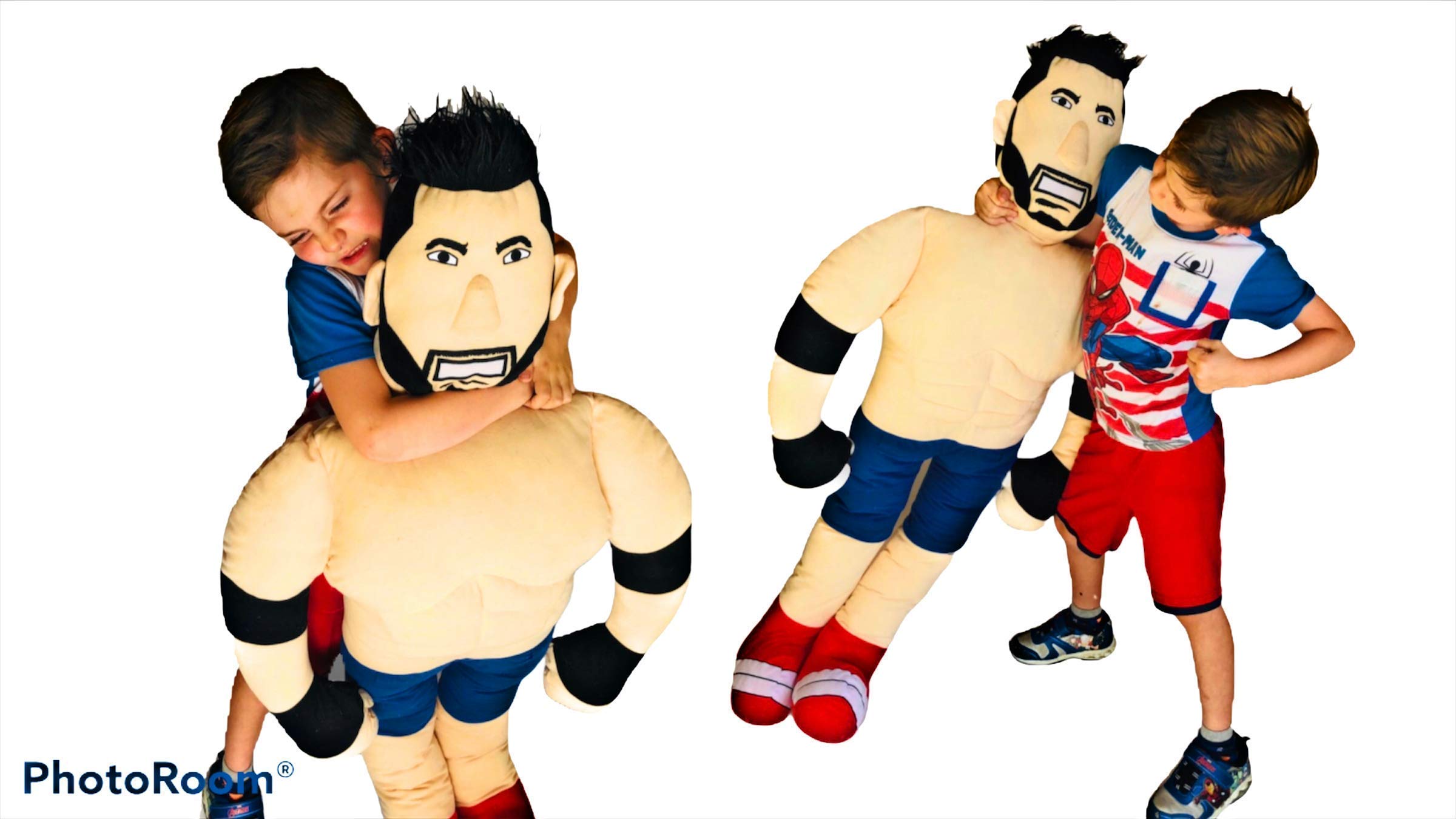 Wrestle Mates 4 Foot Tall Large Stuffed Wrestling Doll (Jet Original Dummy
