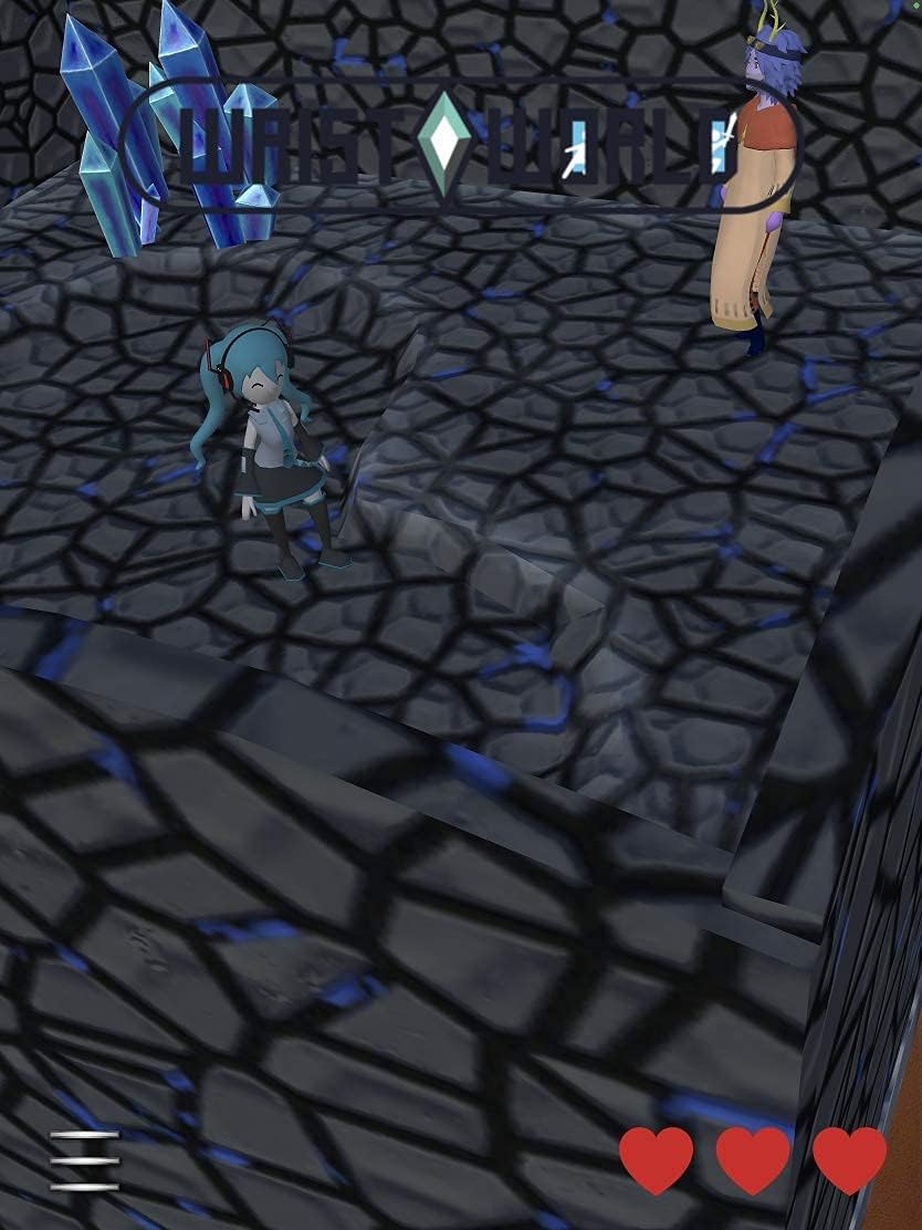 WRIST WORLD Hatsune Miku Wrist Band Set - an Augmented Reality Virtual AR RPG Adventure On Your Phone and Wrist