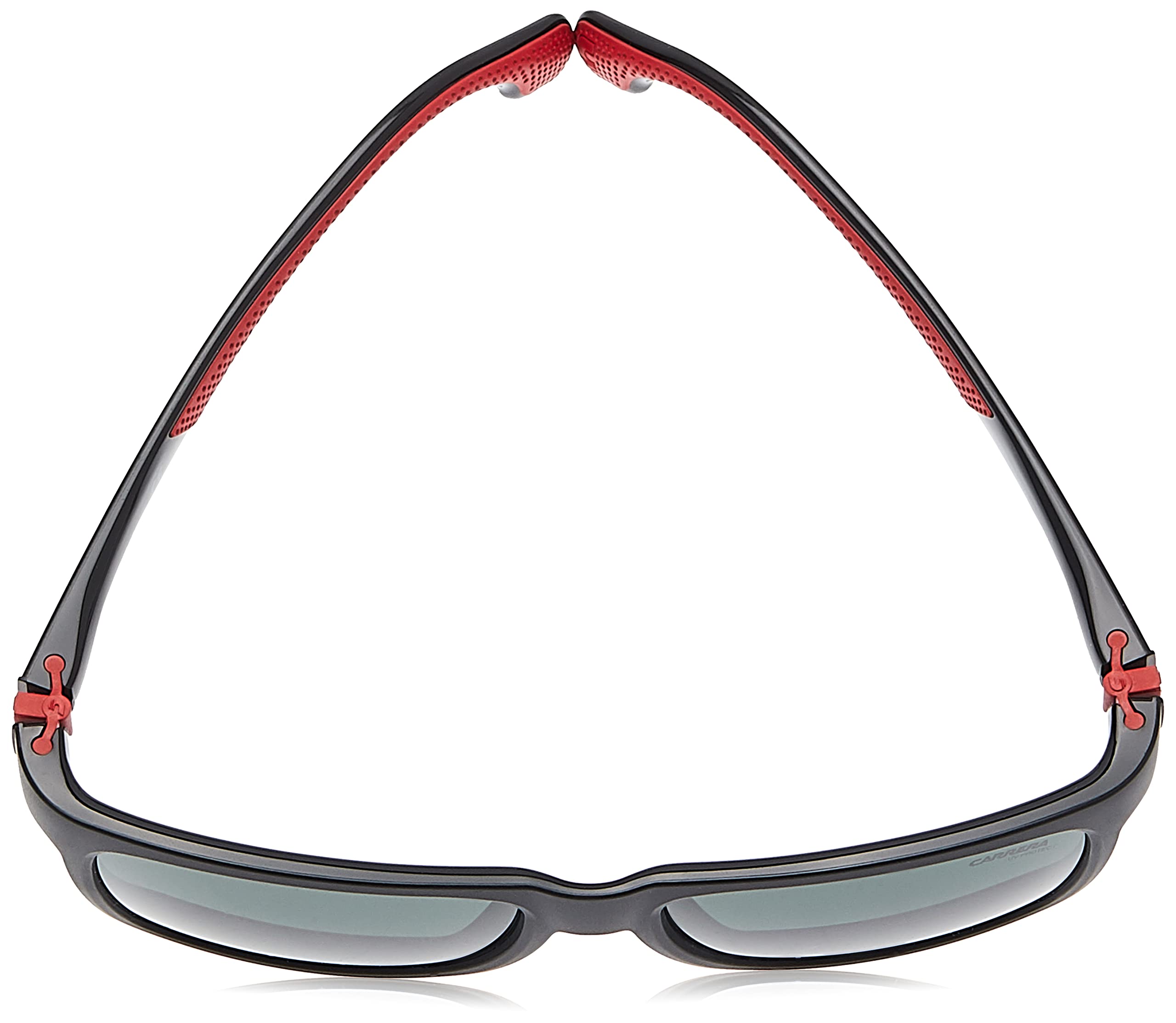 Carrera Men's CA5047/S Square Sunglasses, Black/Green, 56 mm
